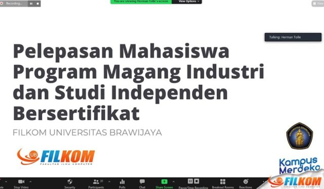 Pelepasan Mahasiswa Program Magang Industri dan Studi Independen Bersertifikat (MSIB) Kampus ...