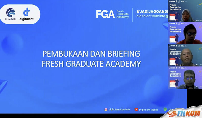 Pembukaan Fresh Graduate Academy (FGA) 2021 FILKOM UB - Fakultas Ilmu Komputer | Universitas ...