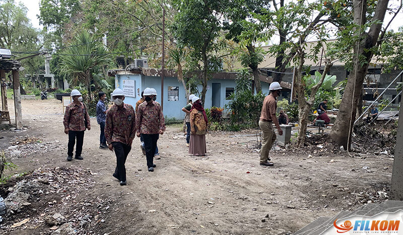 Dekan FILKOM UB Tinjau Proyek Gedung Kreativitas Mahasiswa - Fakultas ...