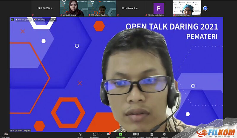 Open Talk Daring 2021 Prodi Teknik Komputer FILKOM UB - Fakultas Ilmu Komputer | Universitas ...