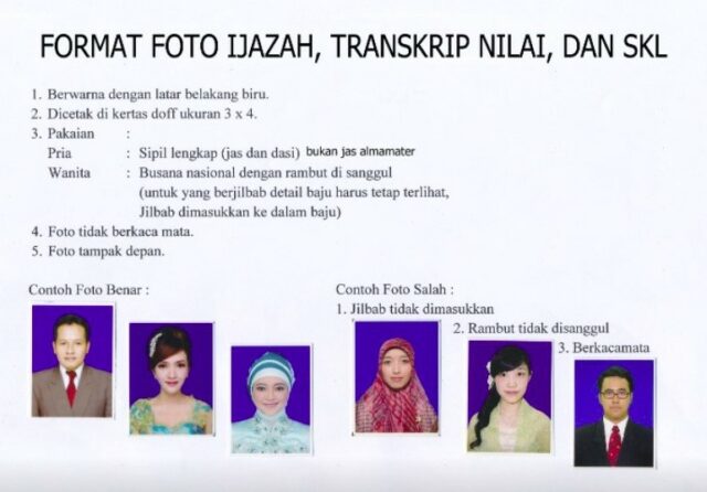 Format Foto untuk Ijazah, Transkrip Nilai dan SKL FILKOM UB - Fakultas ...