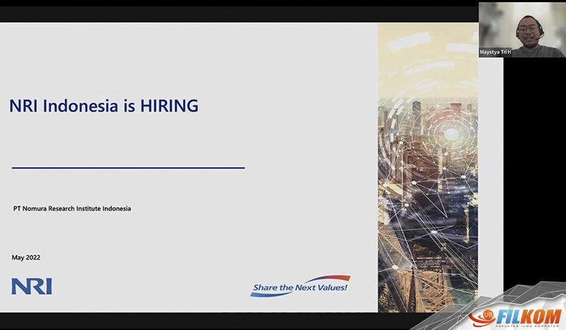 Webinar Applied Machine Learning, Nomura Research Institute Indonesia ...