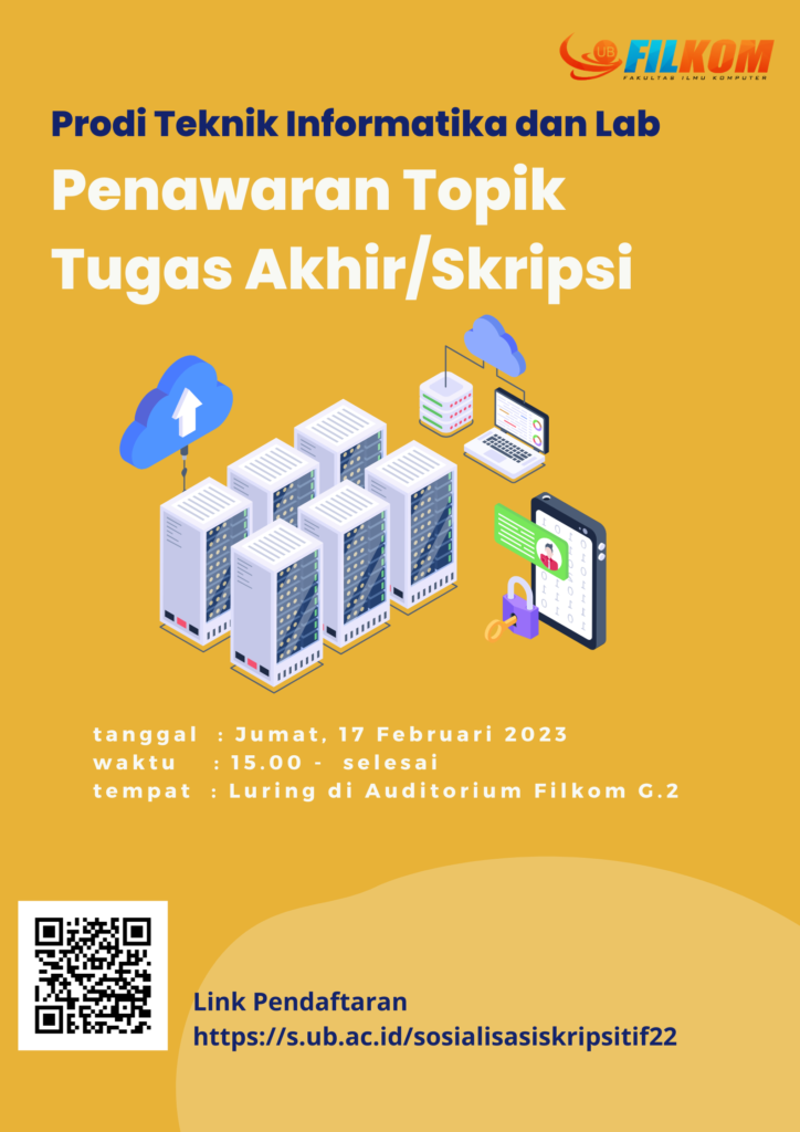 Penawaran Topik Skripsi Prodi Teknik Informatika Dan Laboratorium - Fakultas Ilmu Komputer ...