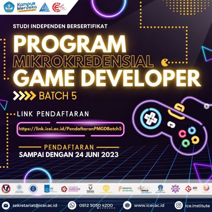Studi Independen Bersertifikat Program Microcredential Game Developer ...
