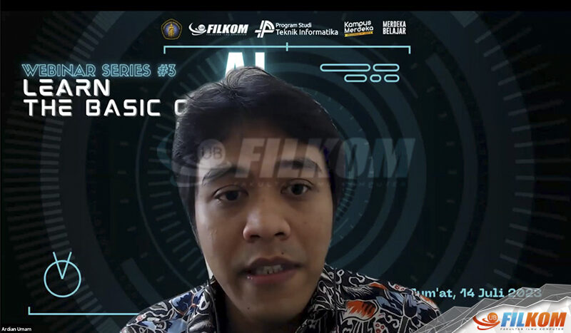 Kenalkan Lebih Dekat Artificial Intelligence di Webinar Series#3 - Fakultas Ilmu Komputer ...