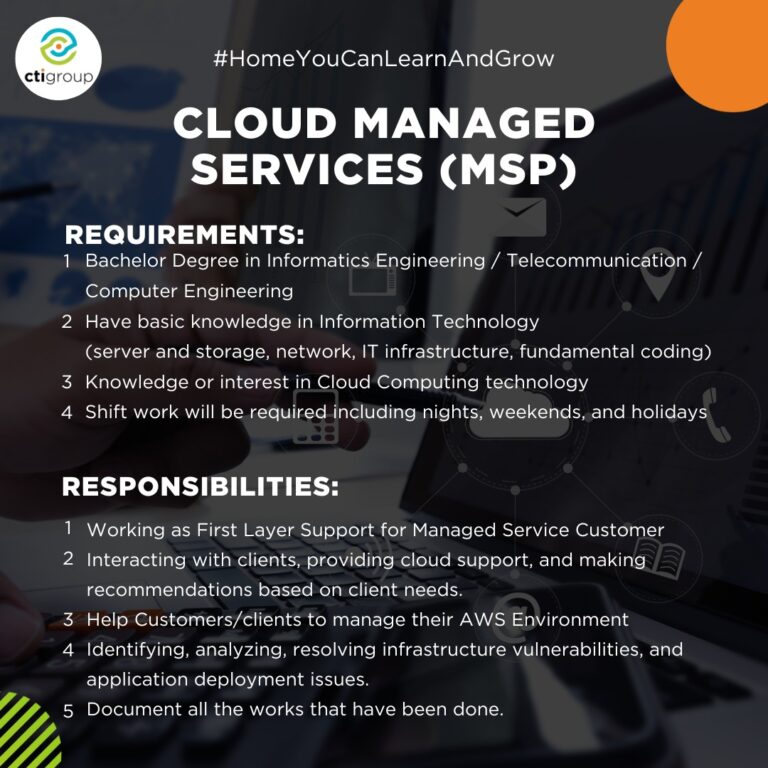 Lowongan PT Computrade Technology International (CTI Group) - Fakultas ...