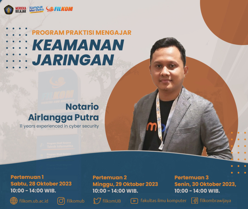 FILKOM UB Selenggarakan Program Praktisi Mengajar - Fakultas Ilmu Komputer | Universitas Brawijaya