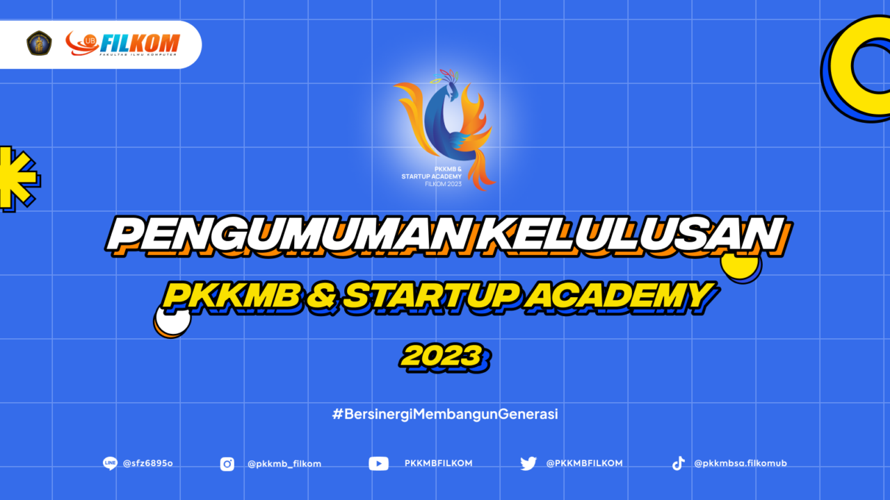 Pengumuman Kelulusan PKKMB & Startup Academy 2023/2024 - Fakultas Ilmu ...