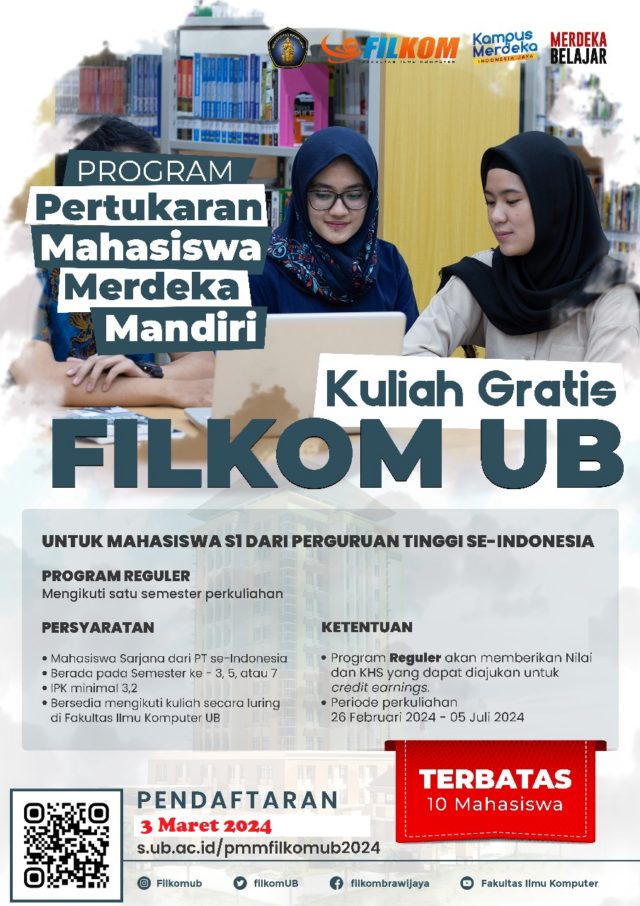 Program Pertukaran Mahasiswa Merdeka Mandiri - Fakultas Ilmu Komputer | Universitas Brawijaya