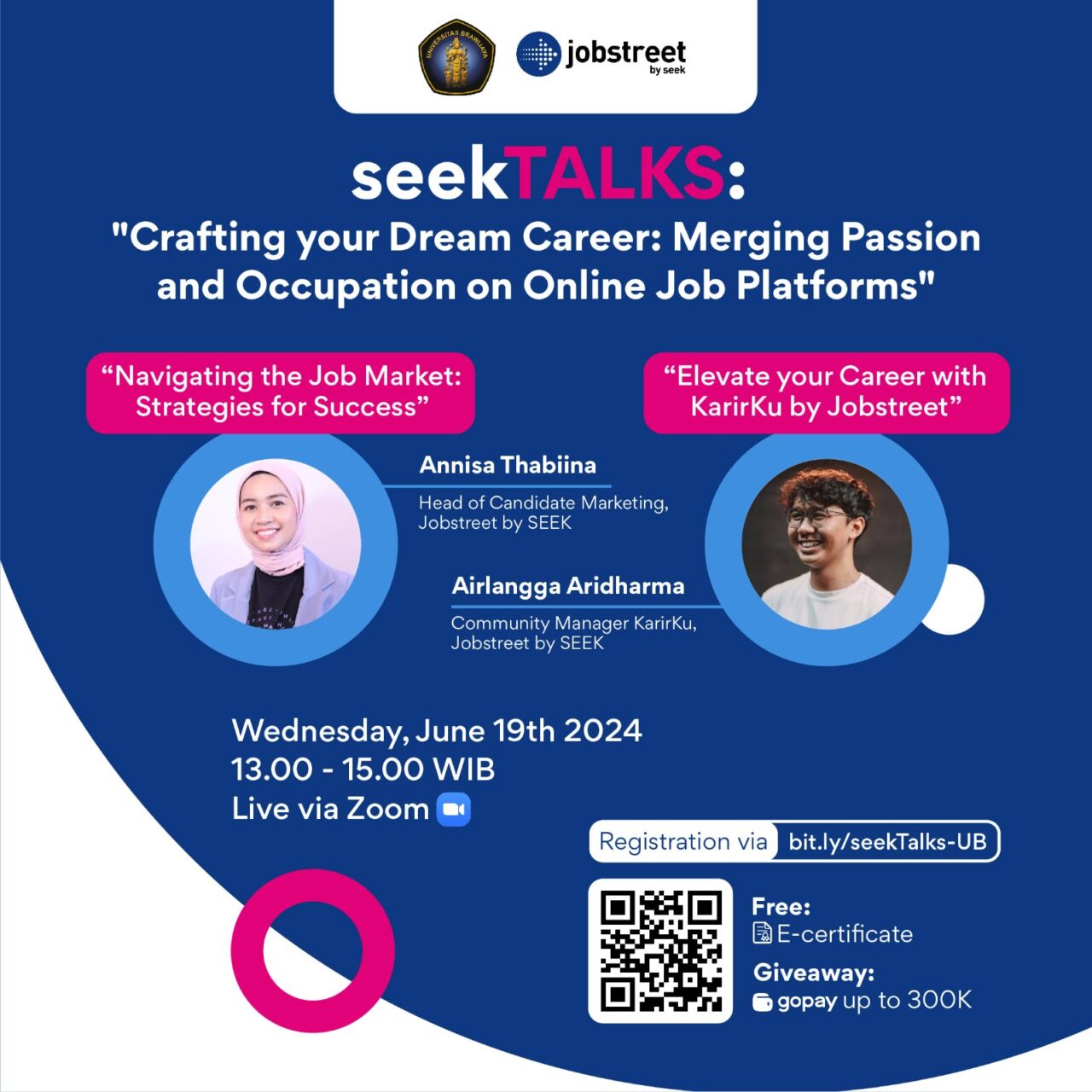 Webinar Jobstreet Indonesia dan Universitas Brawijaya - Fakultas Ilmu ...