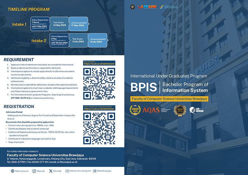 International Undergraduates Program | Bachelor Program of Information ...