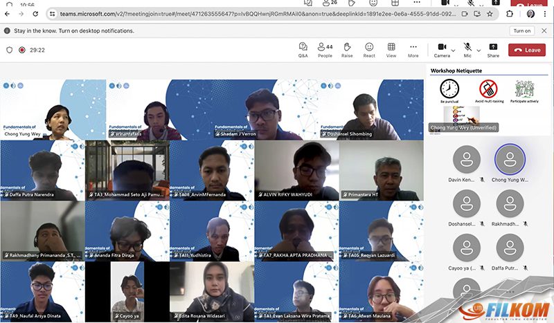 RES LAB dan ICN LAB FILKOM UB Berkolaborasi dengan STSCIN dan USM untuk ...
