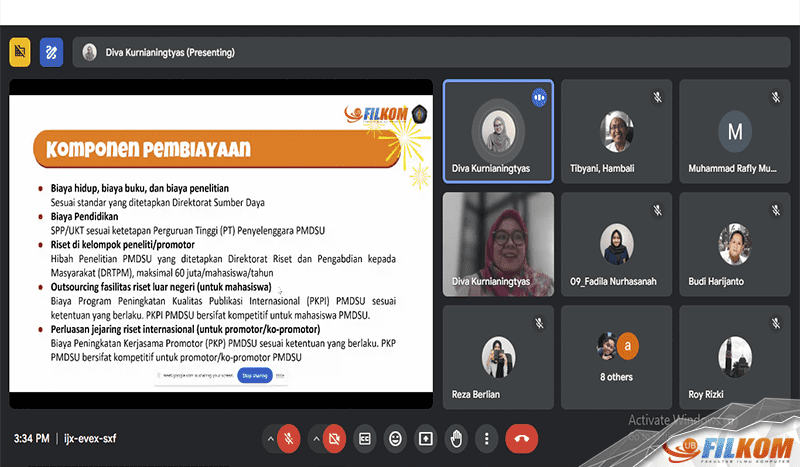 FILKOM UB : Kuliah Tamu Webinar Strategi Lolos PMDSU 2024 - Fakultas Ilmu Komputer | Universitas ...