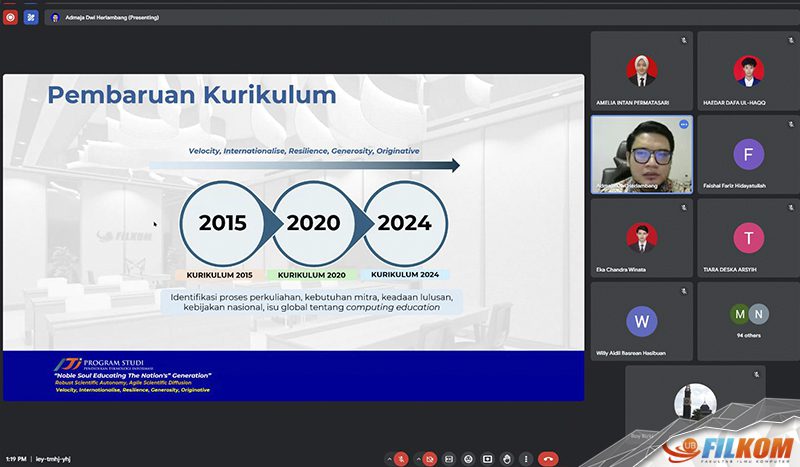 PTI FILKOM UB Adakan Sosialisasi Pengarahan Implementasi Kurikulum 2024 ...