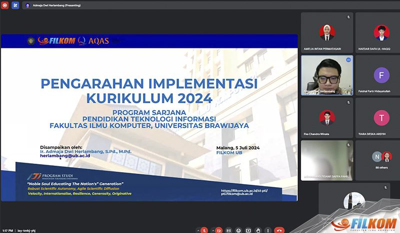 PTI FILKOM UB Adakan Sosialisasi Pengarahan Implementasi Kurikulum 2024 ...