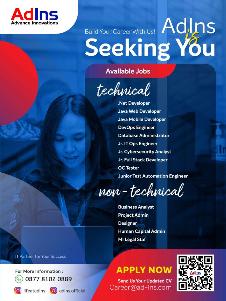 ADINS 1 YEAR INTERNSHIP PROGRAM - Fakultas Ilmu Komputer | Universitas ...