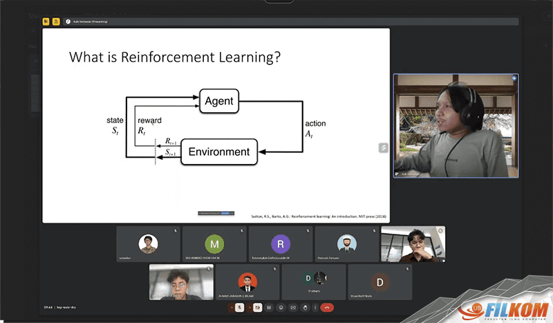 FILKOM UB Adakan Kuliah Tamu Workshop Tutorial Hands on Reinforcement ...