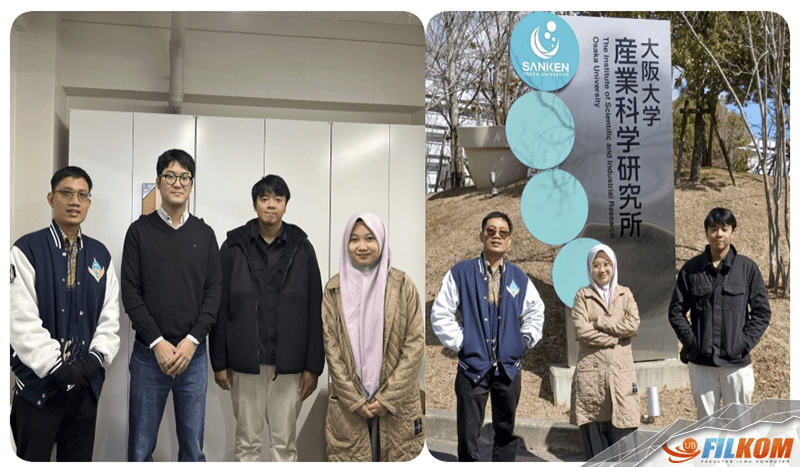 Kolaborasi Mahasiswa MILKOM UB dalam Penelitian di Osaka University ...