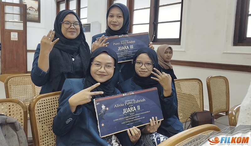 Tim Mahasiswa PTI FILKOM UB Juara 2 dan 3 Lomba Media Pembelajaran Tingkat Nasional Di ...