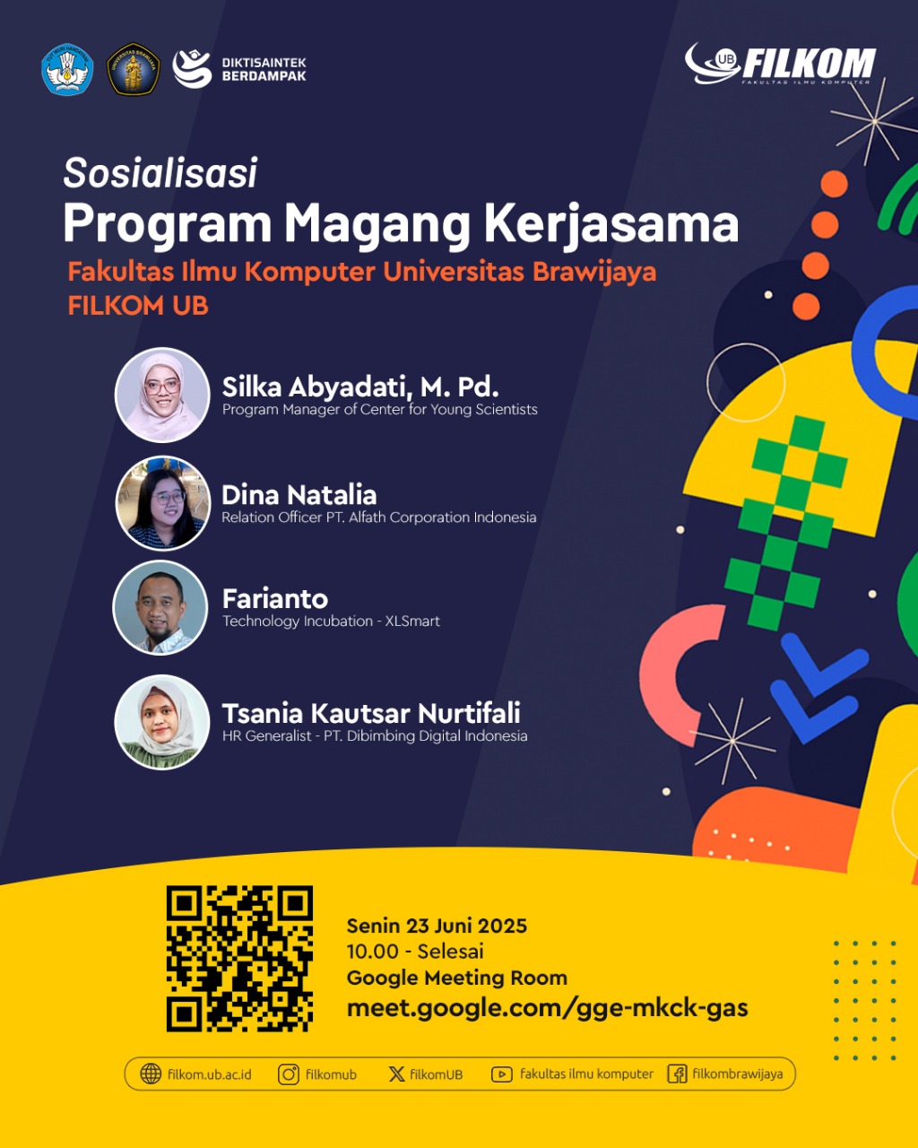 FILKOM UB Gelar Sosialisasi Program Kampus Berdampak Semester Ganjil ...