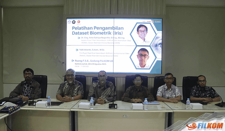 FILKOM UB Gelar Pelatihan Pengambilan Dataset Biometrik (IRIS) Bersama Badan Riset dan Inovasi ...