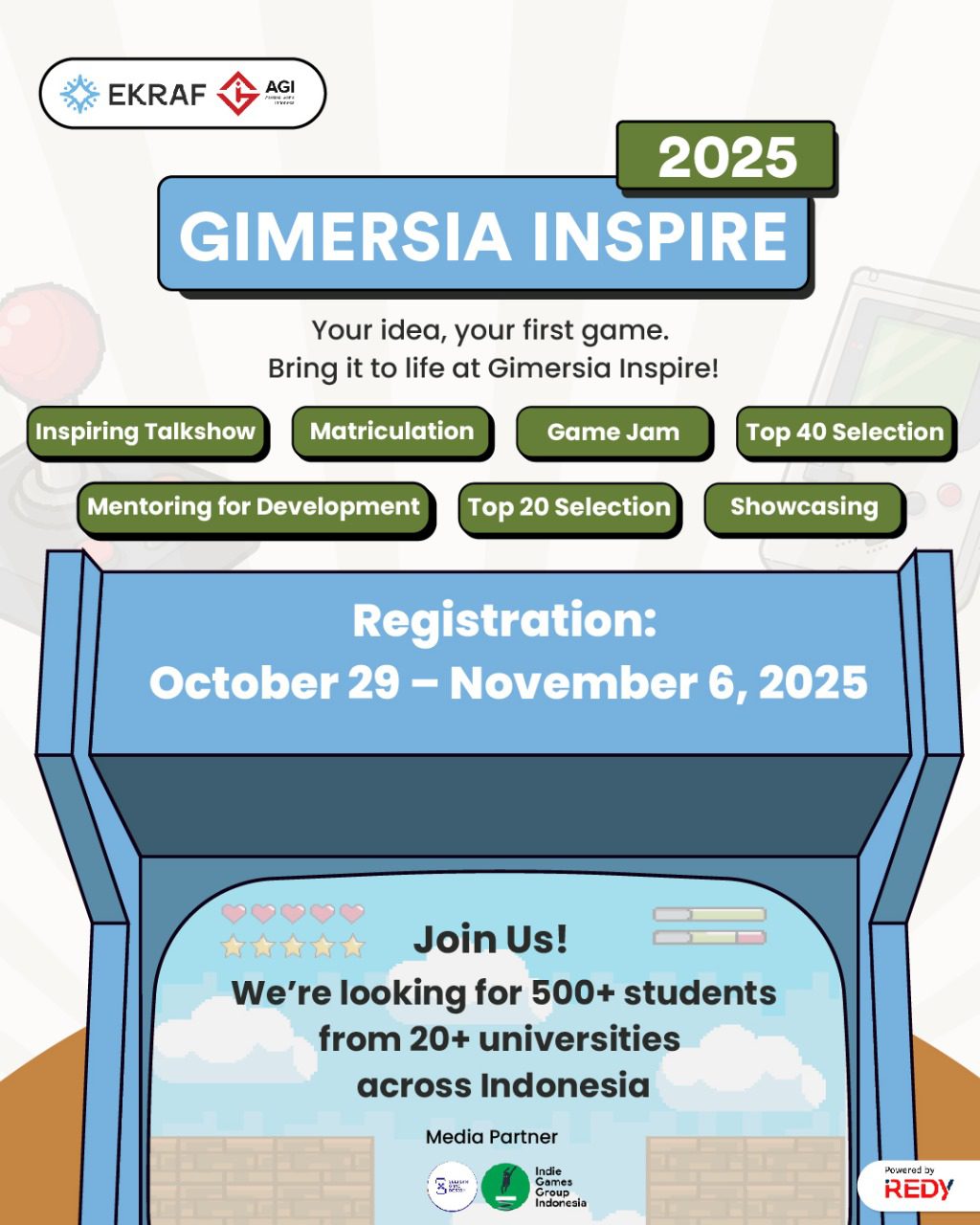 GIMERSIA INSPIRE - 2025 - Fakultas Ilmu Komputer | Universitas Brawijaya