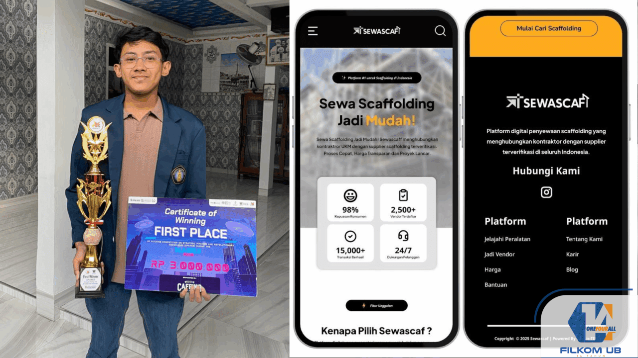 Mahasiswa PTI FILKOM UB Raih Juara 1 Kompetisi Strategic Pitching and ...