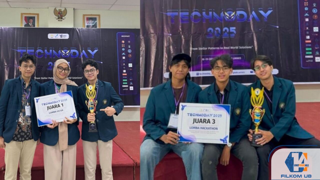 TIM FILKOM UB Raih Juara 1 Dan Juara 3 Kompetisi UI/UX Dan Hackathon Nasional, Hadirkan Solusi ...