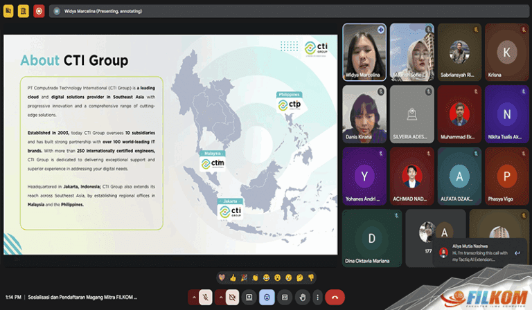 FILKOM UB Laksanakan Sosialisasi dan Pendaftaran Magang Mitra 2025/2026 ...